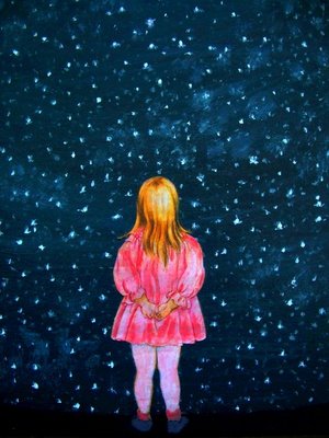 Starry night little girl | What Will Matter
