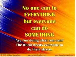 Do Something! | What Will Matter
