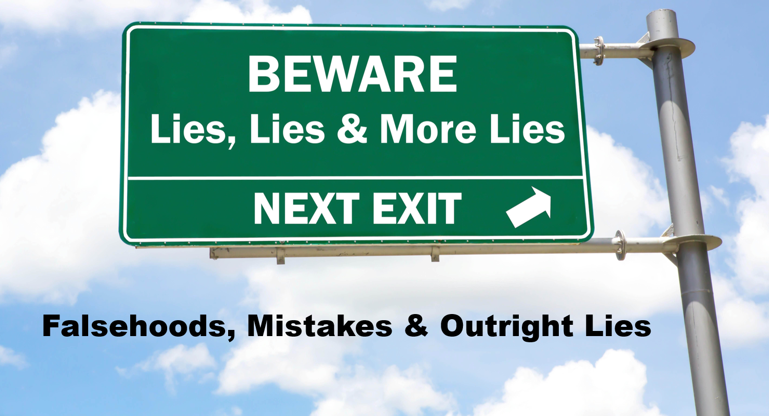 CREDIBILITY: Falsehoods, Mistakes & Lies | What Will Matter