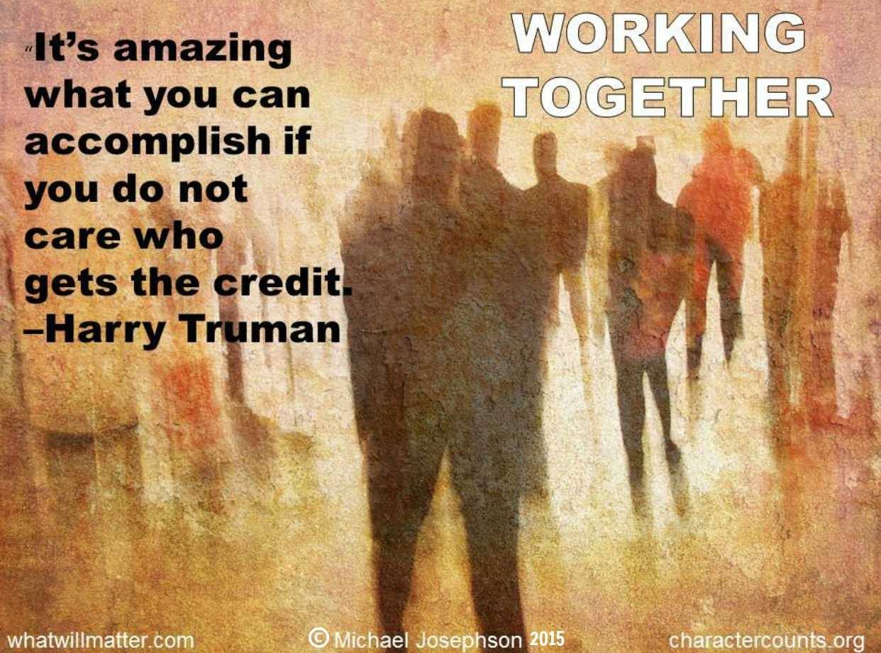 Working Together | What Will Matter