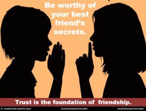 Trust is the Foundation of Friendship | What Will Matter
